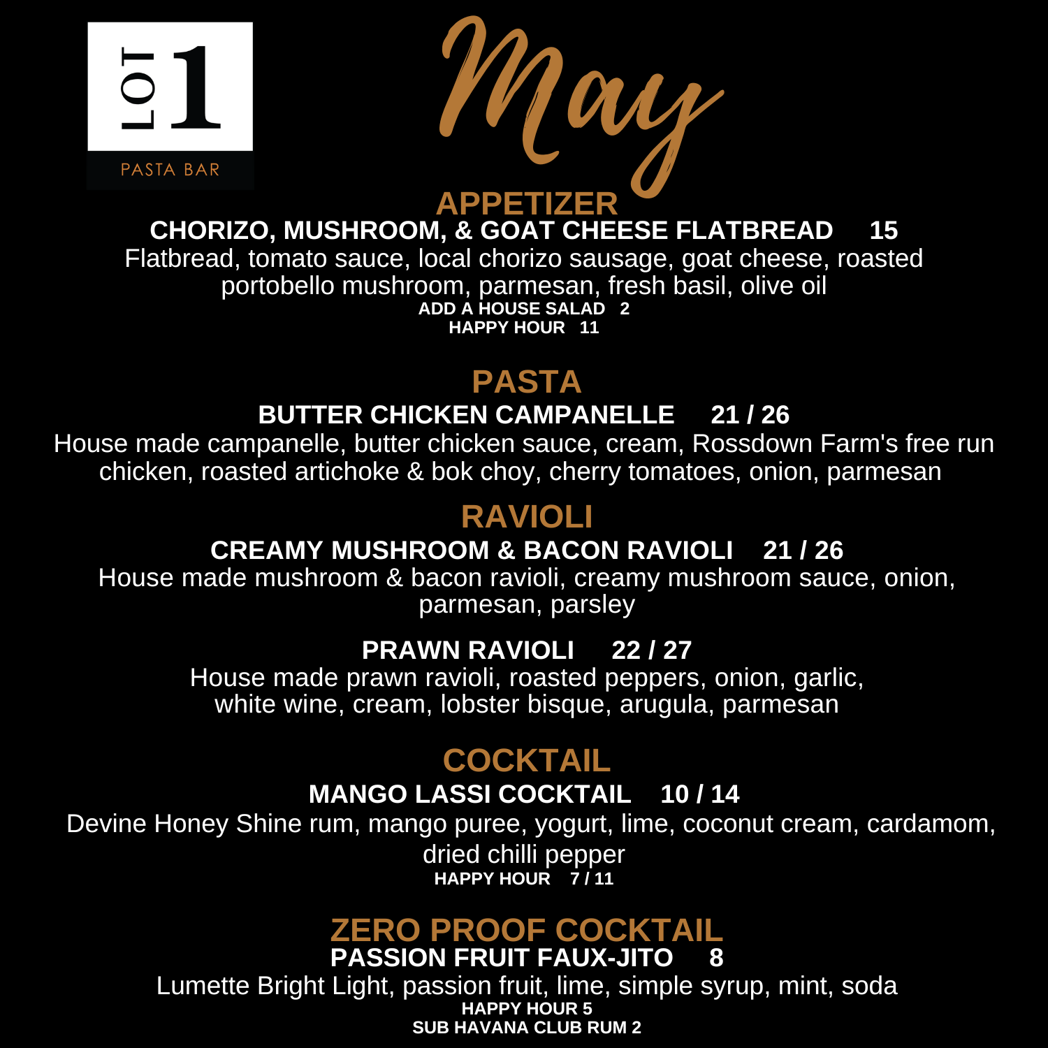 Lot 1 Pasta Bar – Unravel your taste buds – Victoria, BC